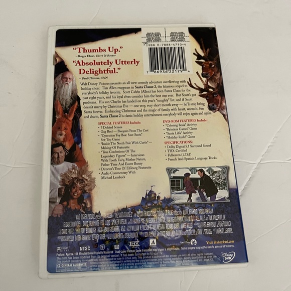 Disney | Media | Santa Clause 2 Dvd Movie | Poshmark